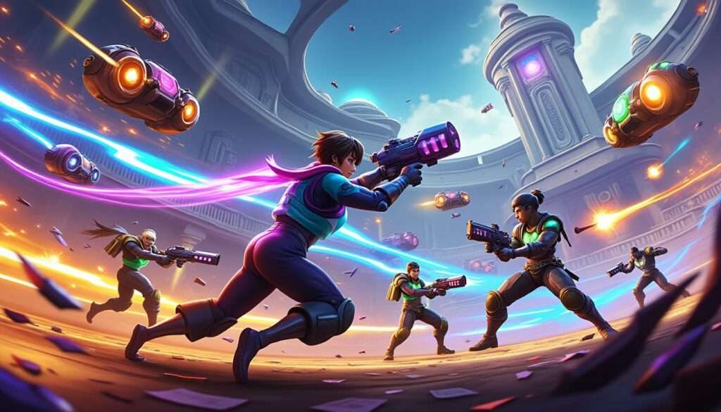 Experience sparkball: a thrilling 4v4 brawler blending the strategy of ...